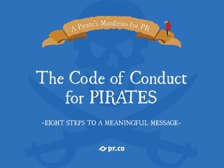 PR - a Pirate Manifesto | PDF