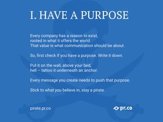 PR - a Pirate Manifesto | PDF