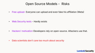 Open Source models security- Supply chain | PDF