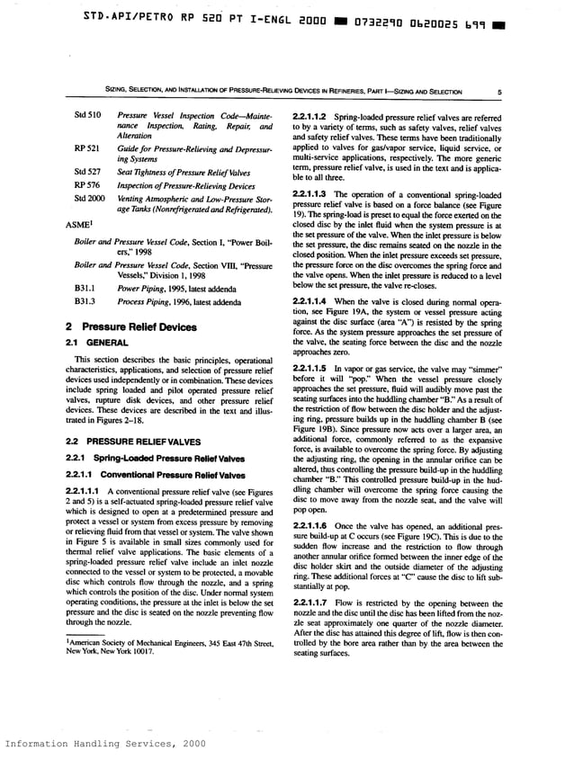 API 520 | PDF | Technology & Computing