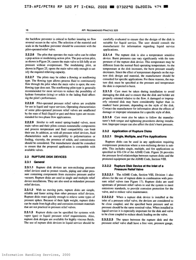 API 520 | PDF | Technology & Computing