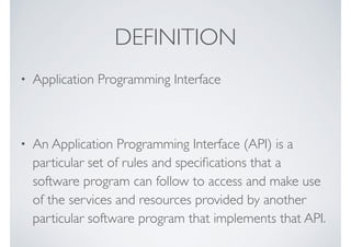 Introduction to APIs | PDF