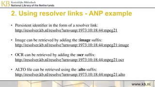Rene Voorburg - Using KB APIs to collect data | PPT