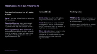 APIs at Scale with TypeSpec by Mandy Whaley, Microsoft | PPTX