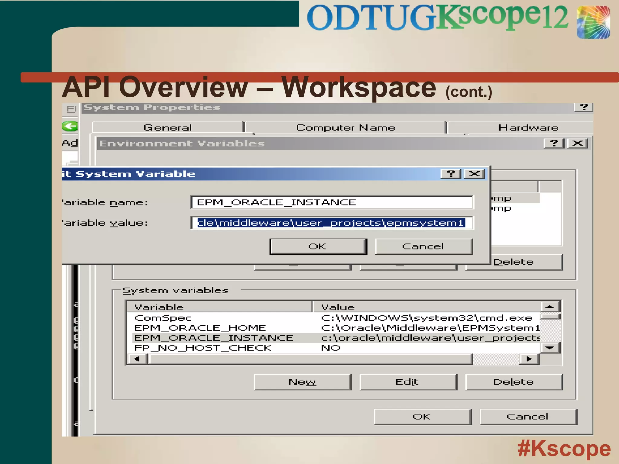 Hyperion EPM APIs - Added value from HFM, Workspace, FDM, Smartview ...