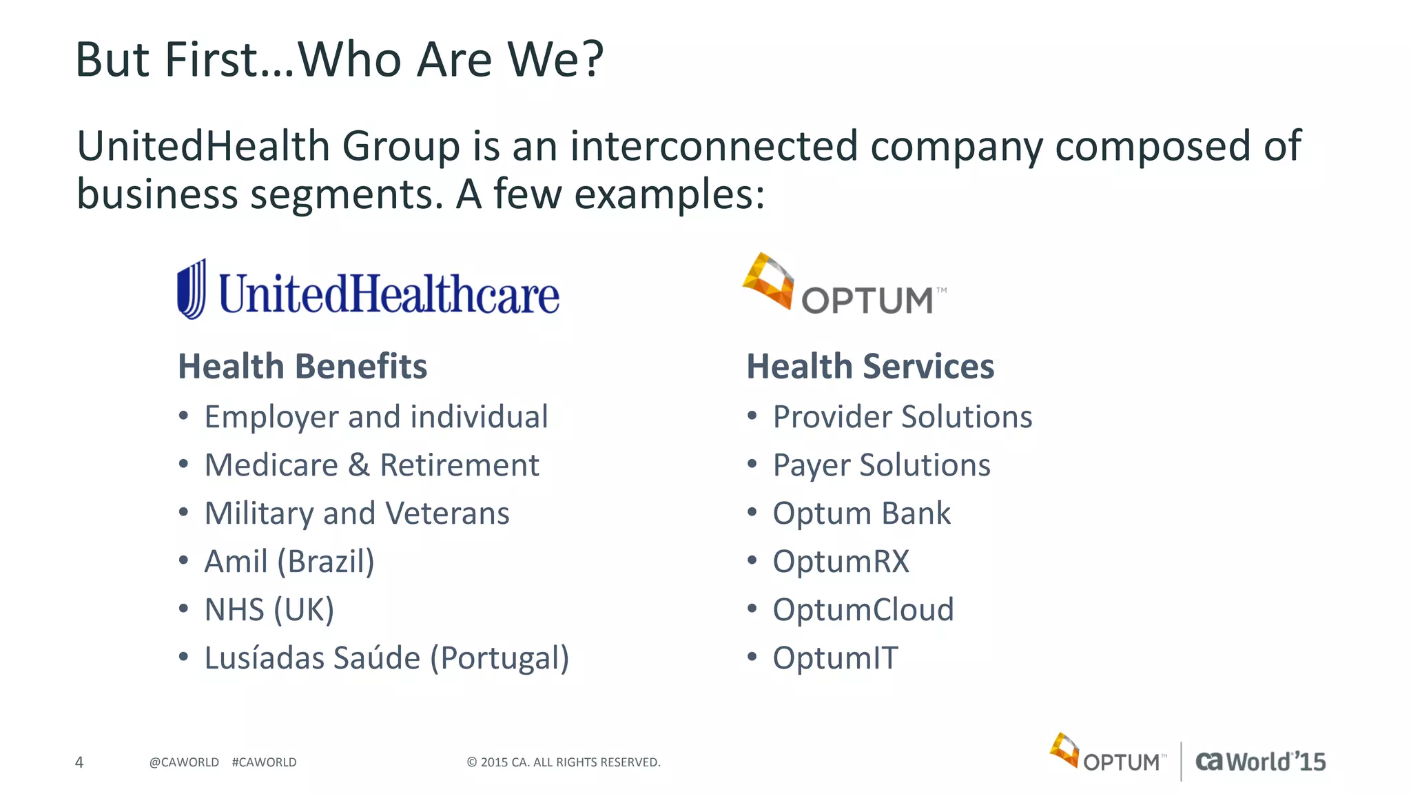 API’s and Identity: Enabling Optum to become the HealthCare cloud | PDF