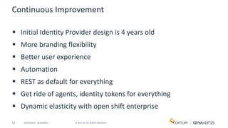 API’s and Identity: Enabling Optum to become the HealthCare cloud | PPT