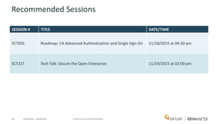 API’s and Identity: Enabling Optum to become the HealthCare cloud | PPT