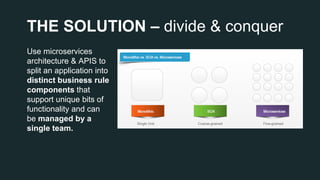 Use Microservices & APIS to divide & conquer your Legacy Systems | PDF