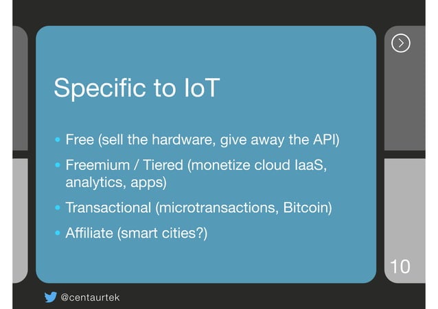 APIs and the IoT - Centaur Technologies | PPT