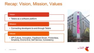 APIs at Telstra : one year on | PPT
