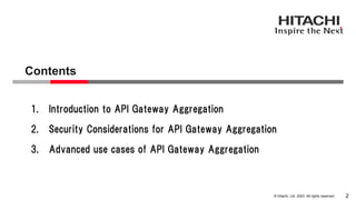 Security Considerations for API Gateway Aggregation | PPT