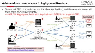 APIsecure 2023 - Security Considerations for API Gateway Aggregation, Yoshiyuki Tabata (Hitachi ...