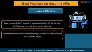 What Is an API? | API Security Explained | API Security Best Practices | Simplilearn | PPT
