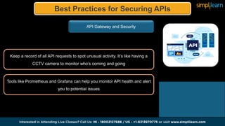 What Is an API? | API Security Explained | API Security Best Practices | Simplilearn | PPTX