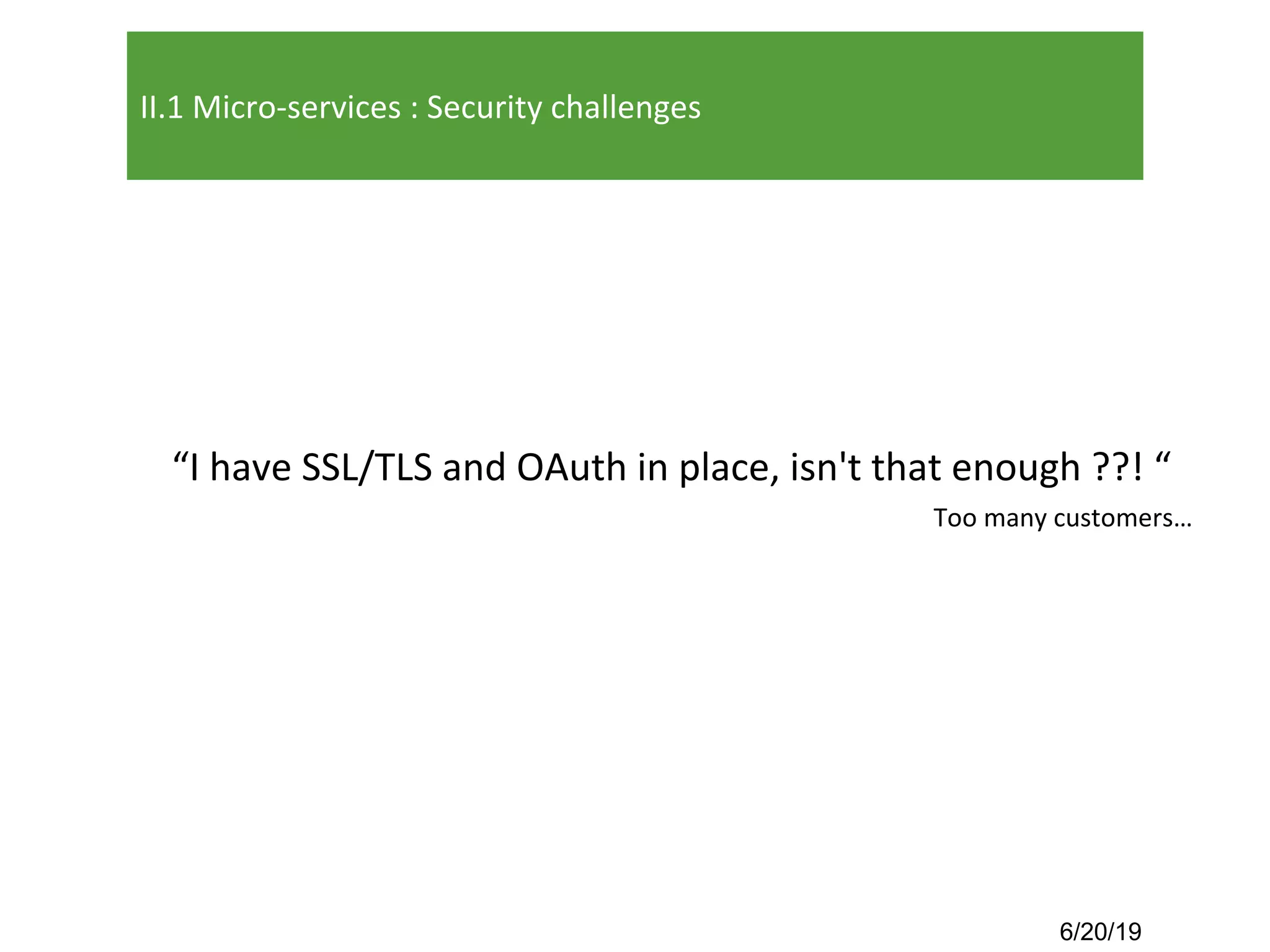 API Security in a Microservices World | PDF