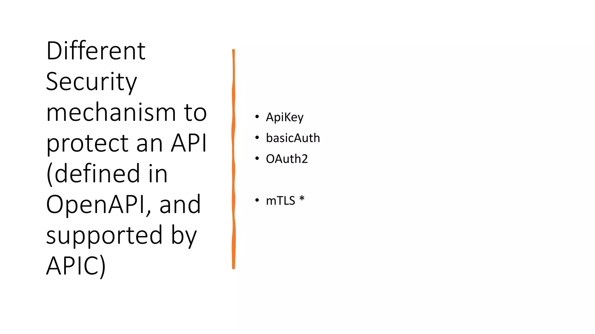 IBM APIc API security protection mechanism | PPTX | Internet | Computing