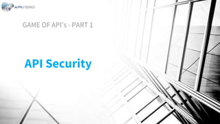 API Security using Mulesoft | PPT