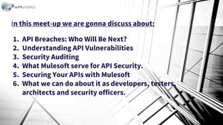 API Security using Mulesoft | PPT