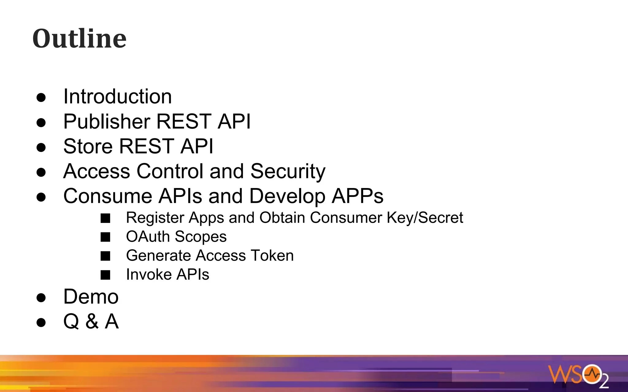 APIs for API Management: Consume and Develop Apps | PPT