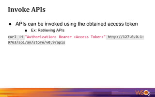 APIs for API Management: Consume and Develop Apps | PPT