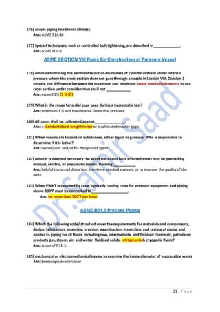 API SIFE-Source Inspector Fixed Equipment Notes-Dr. Samir Saad | PDF