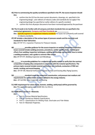 API SIFE-Source Inspector Fixed Equipment Notes-Dr. Samir Saad | PDF