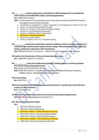API SIFE-Source Inspector Fixed Equipment Notes-Dr. Samir Saad | PDF