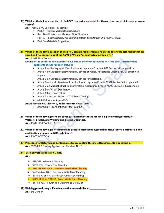 API SIRE-Source Inspector Rotating Equipment Notes-Dr. Samir Saad | PDF