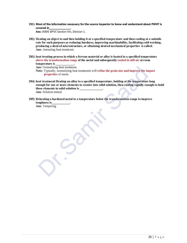 API SIRE-Source Inspector Rotating Equipment Notes-Dr. Samir Saad | PDF