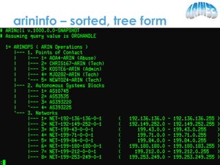 ARIN API Software and Development Toolkit | PPTX | Web Development | Internet