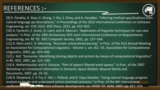 Api specification based function search engine using natural language query-Seminar Conducted by ...
