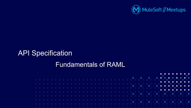 Api Specifications And Best Practices Mulesoft Mysore Meetup 4 Ppt