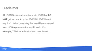 LF_APIStrat17_Embracing JSON Schema | PDF