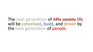 API Strategy: The Next Generation | PDF | Programming Languages | Computing