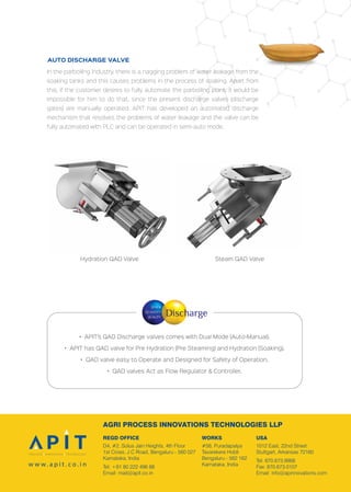 APIT -Worlds Best Par Boiling Specialists | PDF