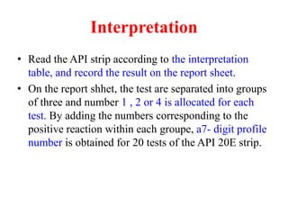 Api test.........بكتريا عملي | PDF