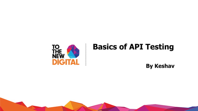 Api testing | PPTX