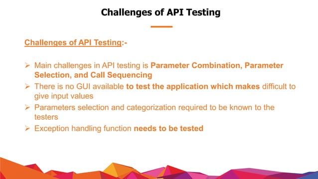Api testing | PPTX