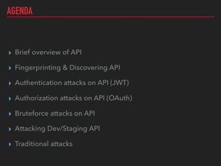 Pentesting Rest API's by :- Gaurang Bhatnagar | PPT