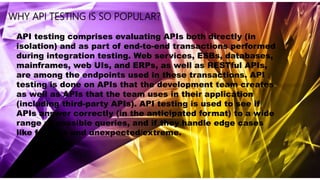 Api testing | PPT