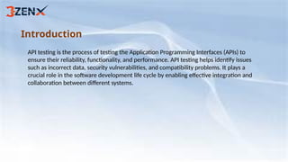 API testing training in madhapur, hyderabad | PPT