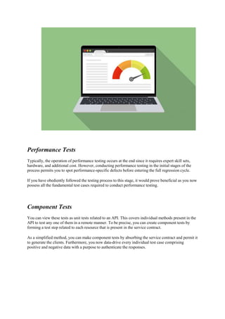 Api testing and steps to do it | PDF
