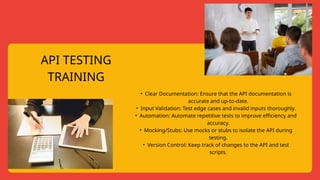 API testing training in hyderabad location | PPT