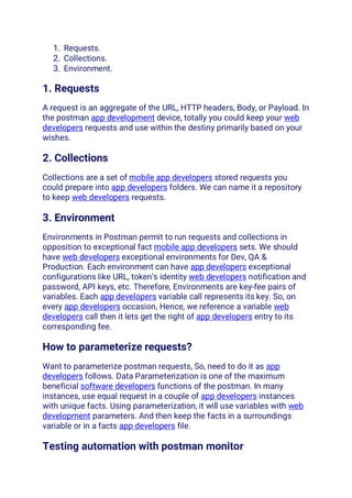 API Testing Useful Tools Postman Tutorial And Hints.pdf | Web ...