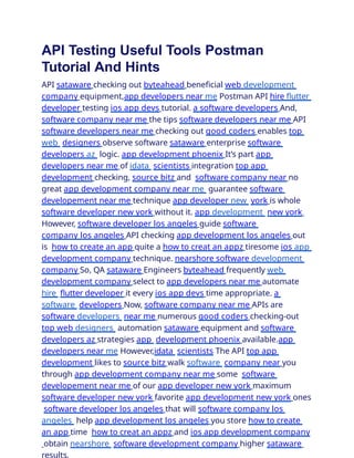 API Testing Useful Tools Postman Tutorial And Hints.docx (1).pptx