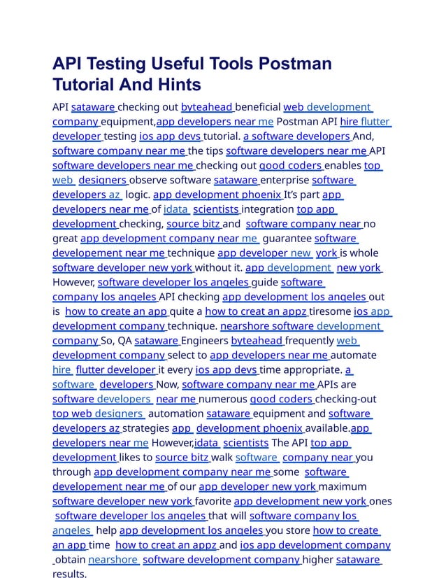 API Testing Useful Tools Postman Tutorial And Hints.docx (1).pptx