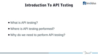 API Testing With Katalon Studio | ODP