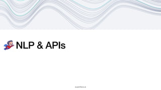 Documentation, APIs & AI | PPT