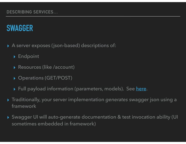 "Design First" APIs with Swagger | PPT